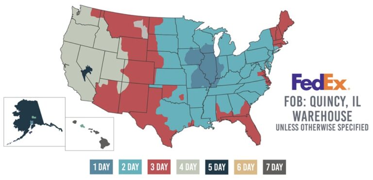 Shipping Rates | Melrose International